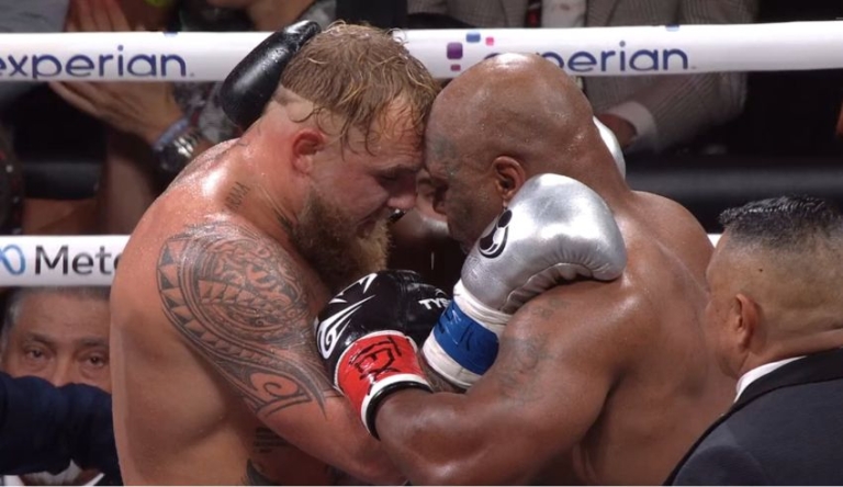 Mike Tyson beaten by YouTuber Jake Paul in heavyweight return