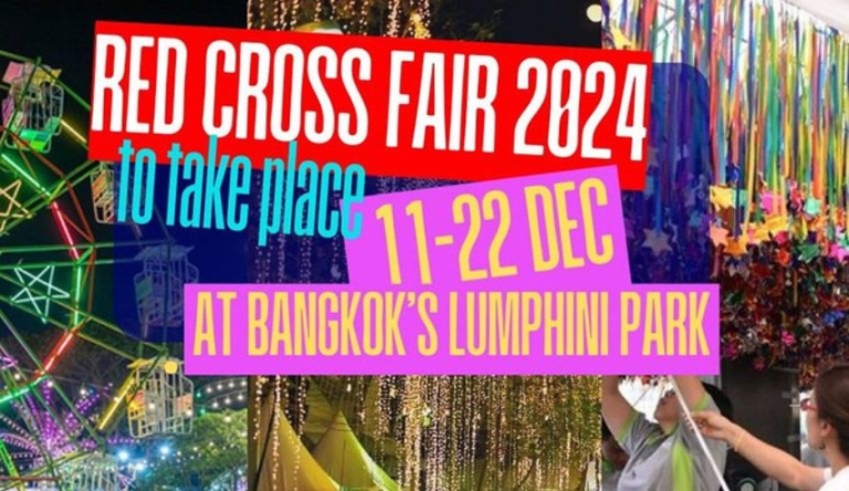Red Cross Fair 2024 at Bangkok - Parking Lot Instructions