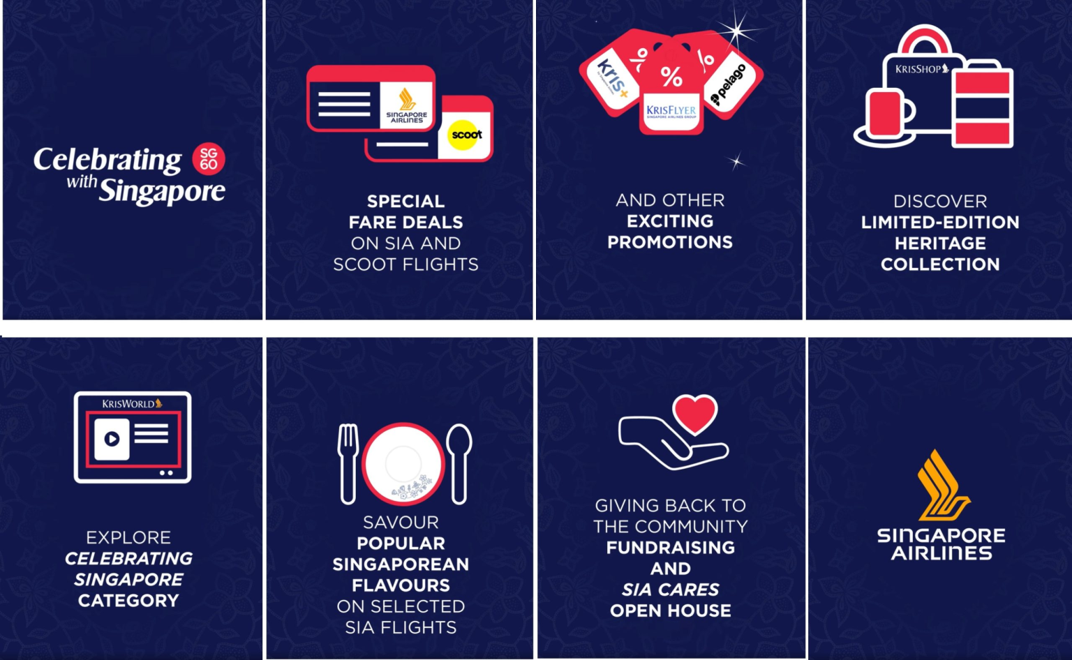 Singapore Airlines Offers Special Deals for SG60 Celebration April–Dec 2025