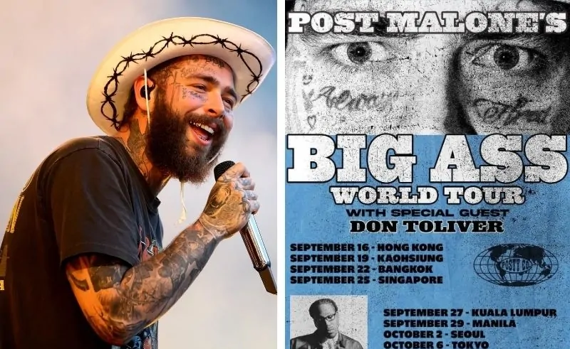 Post Malone Singapore 2026: Dates, Tickets, Presale